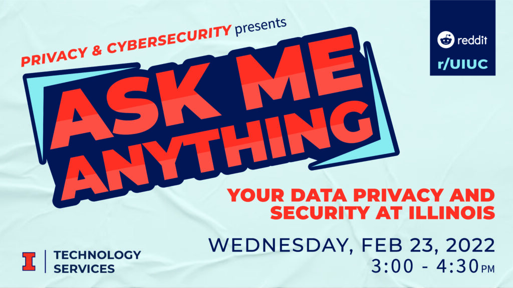 Join Illinois cybersecurity experts for their first AMA on reddit ...
