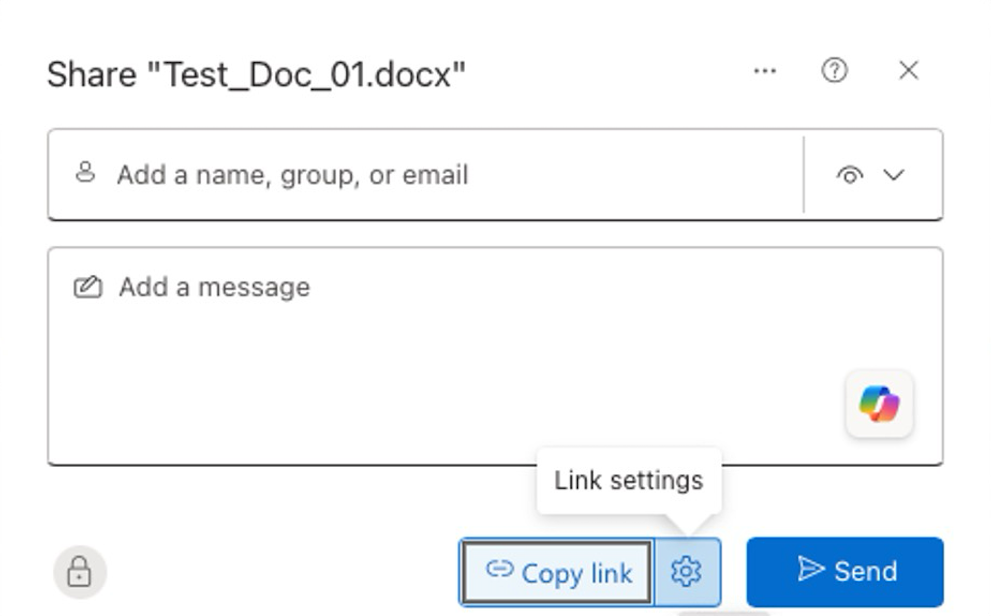 Microsoft 365 Default Sharing Link Change - Technology Services